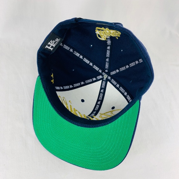 H&Co | Accessories | New Blue Gold Biggie Snapback Hat | Poshmark